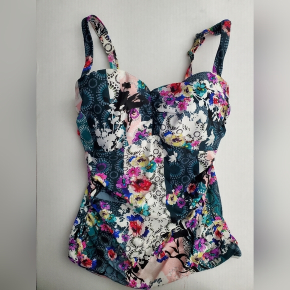 Profile By Gottex | Swim | Profile By Gottex Flower Print Tankini ...